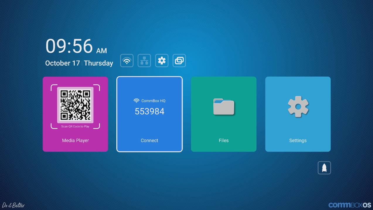 How to check if your CommBox screen is on the latest firmware version