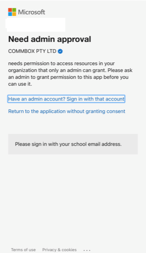 Why can I not log into CommBox OS Accounts?