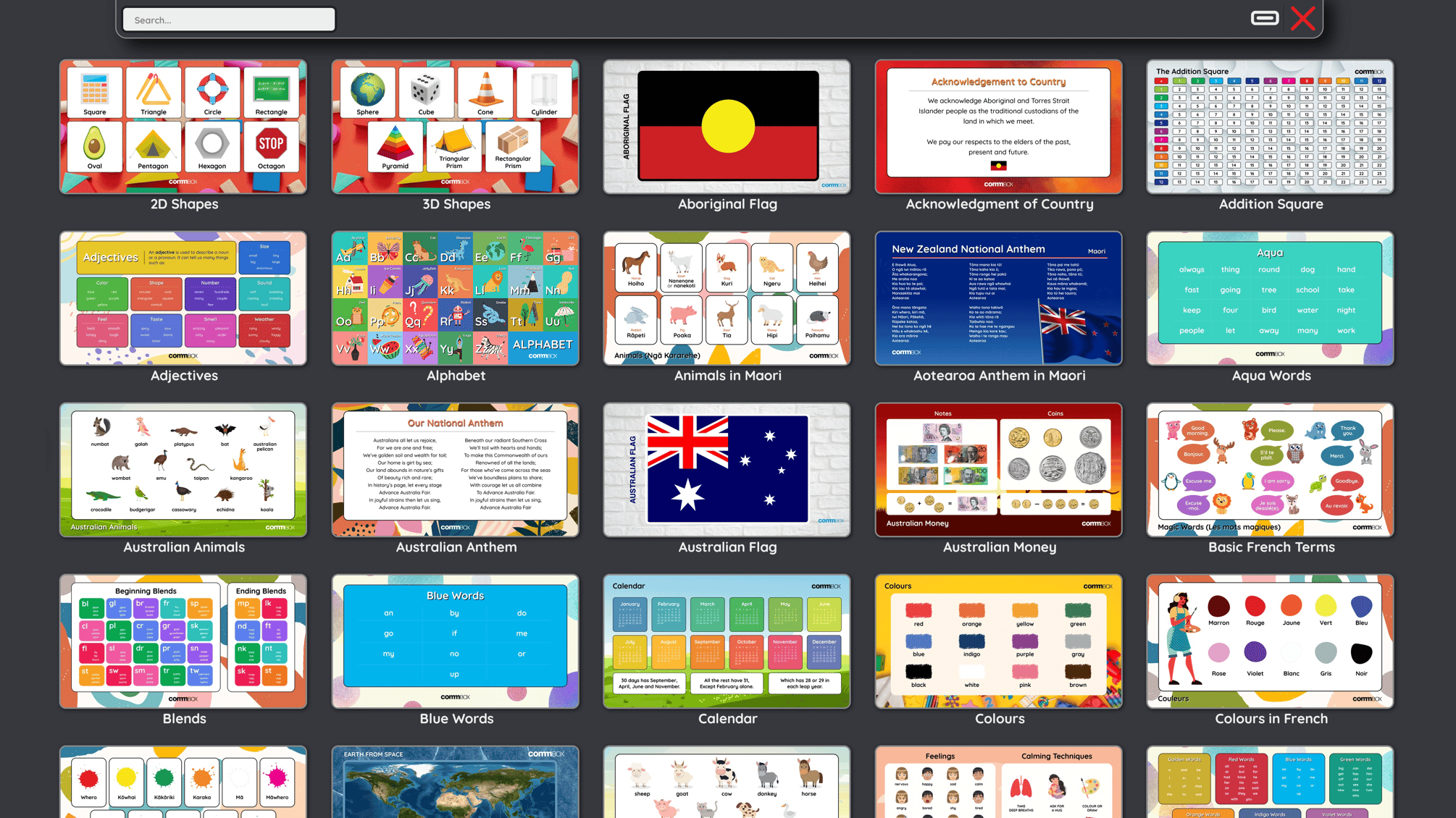 What is the CommBox Posters app?