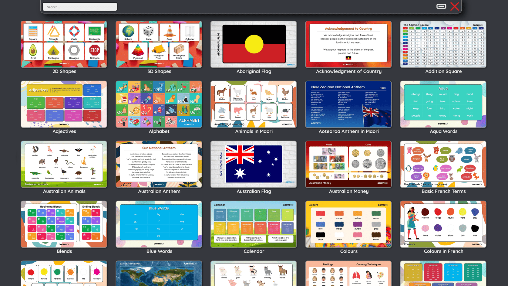 What is the CommBox Posters app?