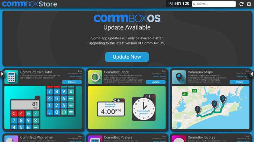 Getting Started 5: CommBox OS Experience Update on the Classic S5