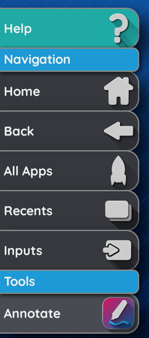 How to use Side Menus in Google Certified Mode on a Classic S5