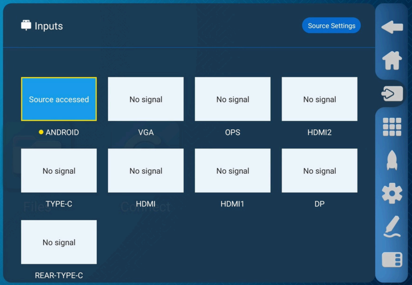 How do I change inputs on my CommBox Atom?
