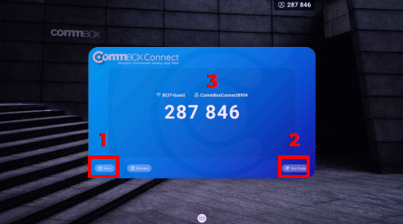 Using CommBox Connect in LED